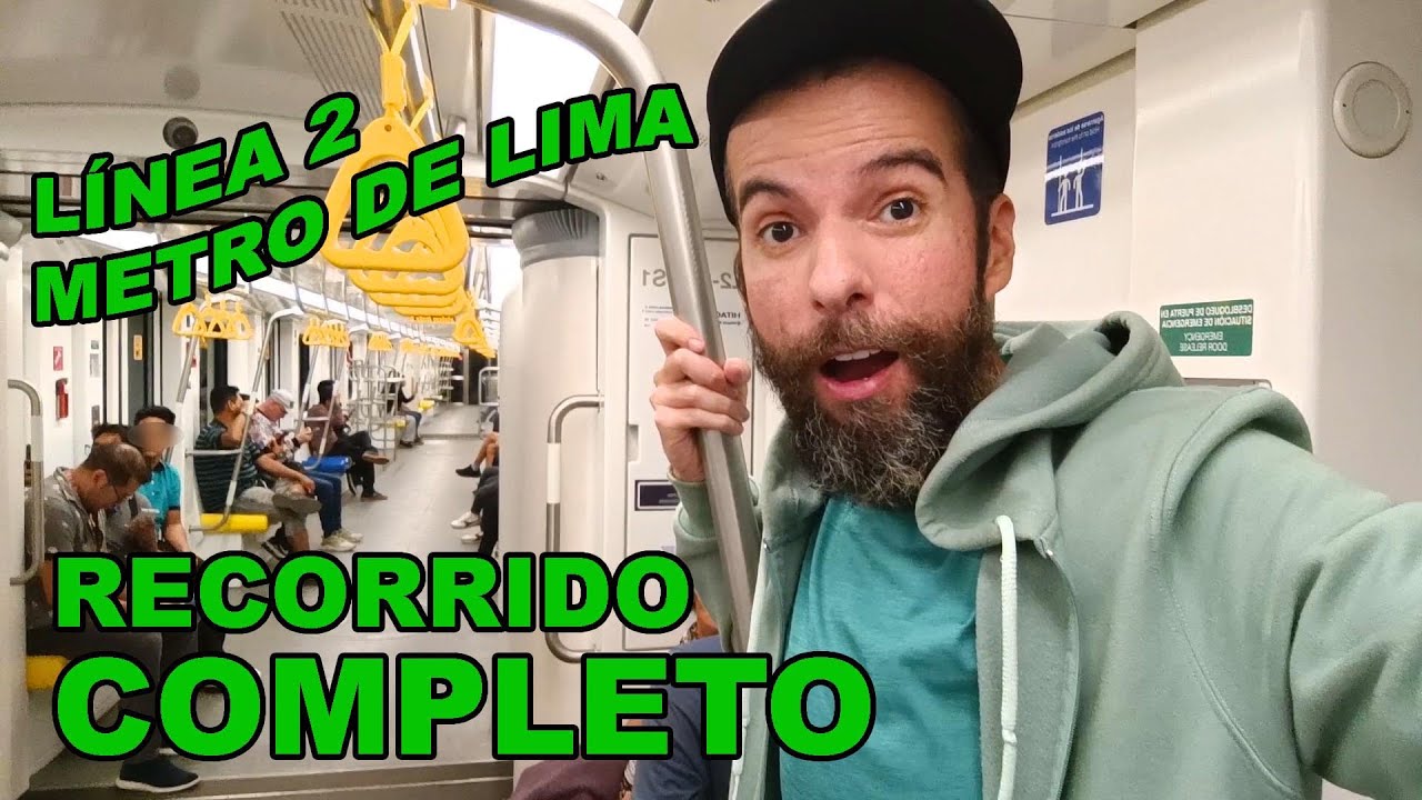LIMA YA TIENE TREN SUBTERRÁNEO - INAUGURACIÓN LÍNEA 2 DEL METRO - TOUR ...
