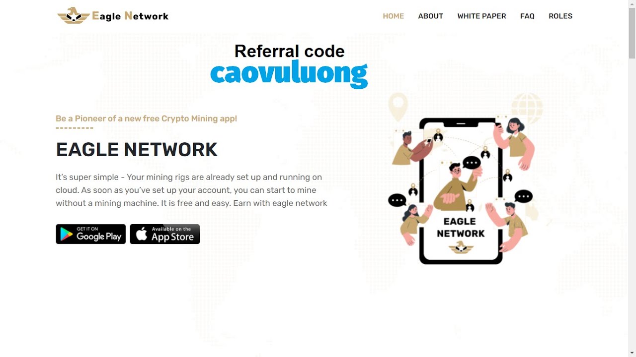 Đăng Ký Khai Thác Coin Eagle Mining Network Miễn Phí - YouTube