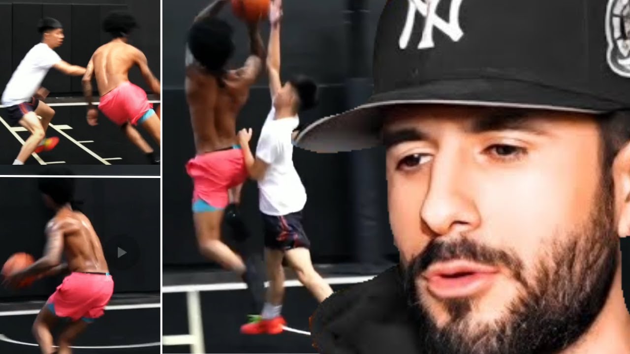 Kaysan Reacts To FlightReacts Vs Rayasianboy In Basketball - YouTube