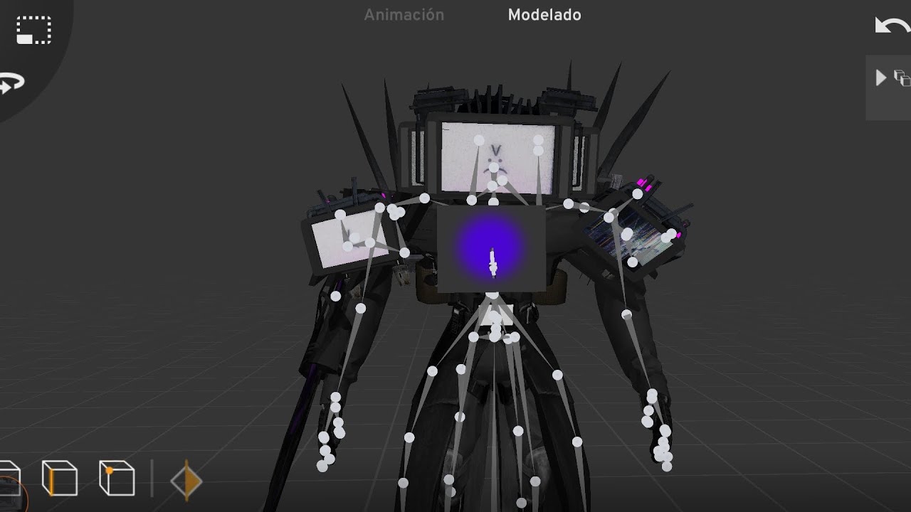 upgraded TItan tvman model link (PRISMA 3D) - YouTube