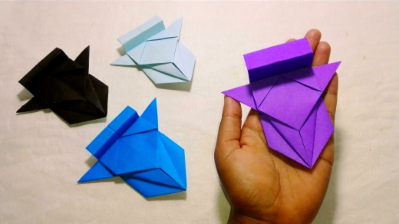 Nirmana | a4 nirmana | origami simple paper rocket | origami | කඩදාසි ...