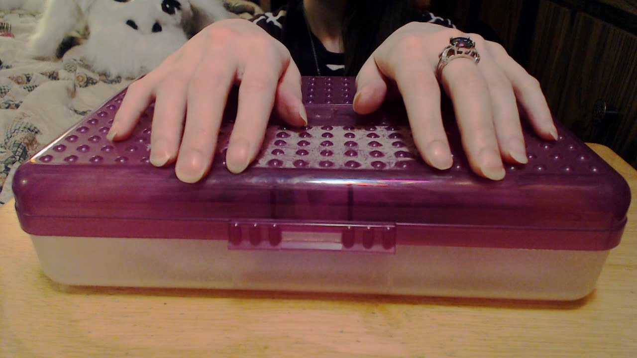 [ASMR] Various Plastic Box Sounds + Crinkling/Tapping/Scratching (No ...