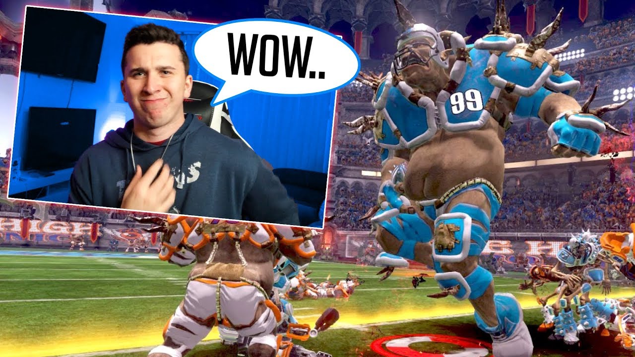 The weirdest most disturbing nfl game ever made.. - YouTube