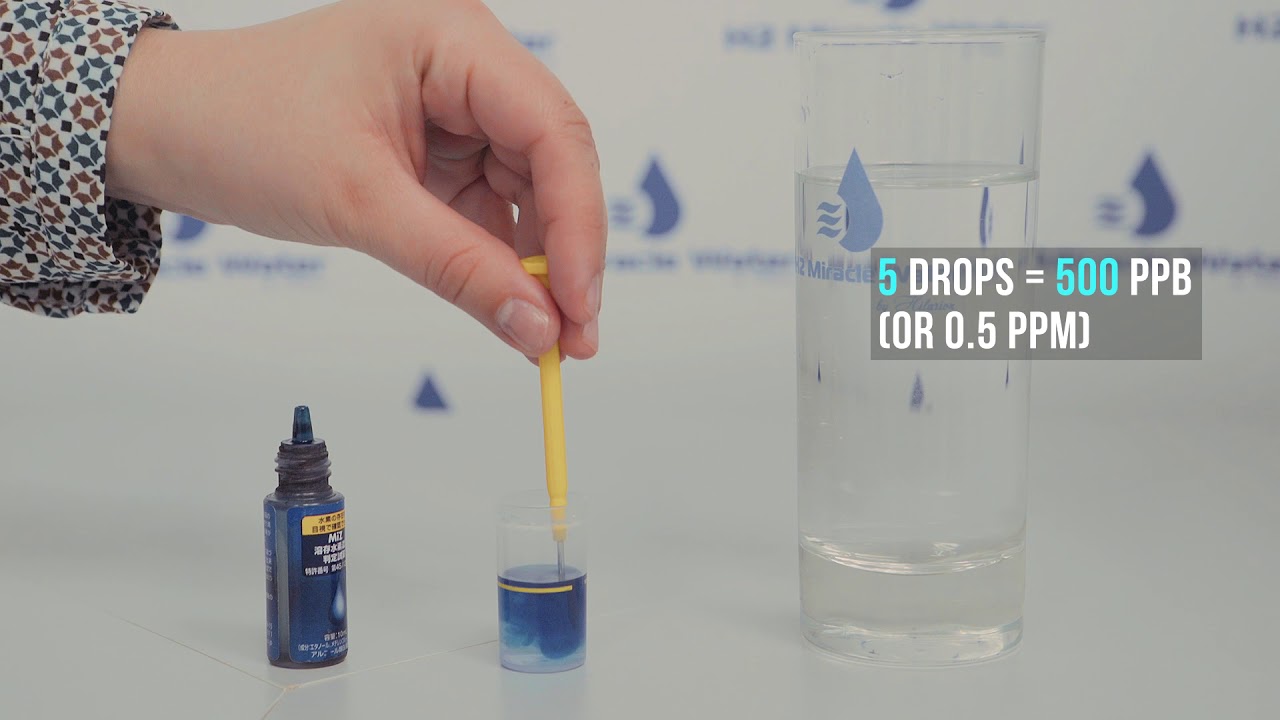 H2 Water Dispenser - hydrogen water generator/H2 test for hydrogen ...