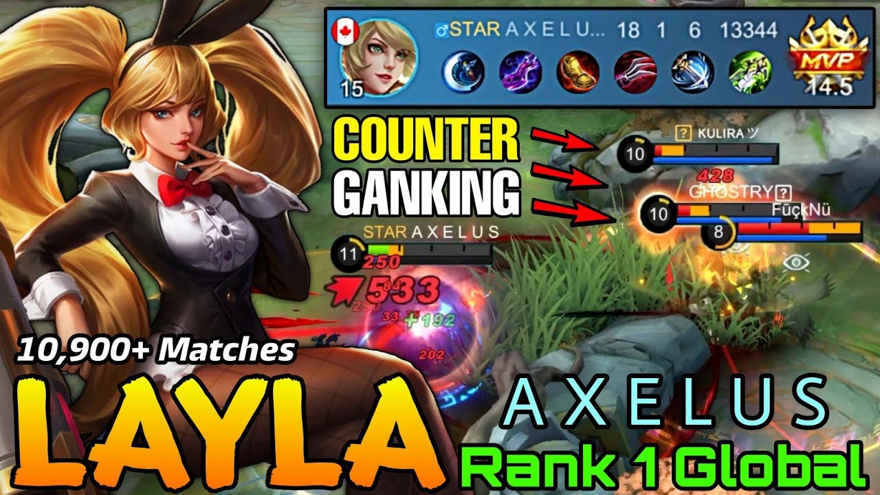10,900+ Matches Layla Beautiful Counter Gank! - Top 1 Global Layla by A ...