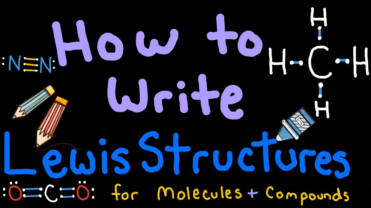 How to Draw Lewis Structures - YouTube