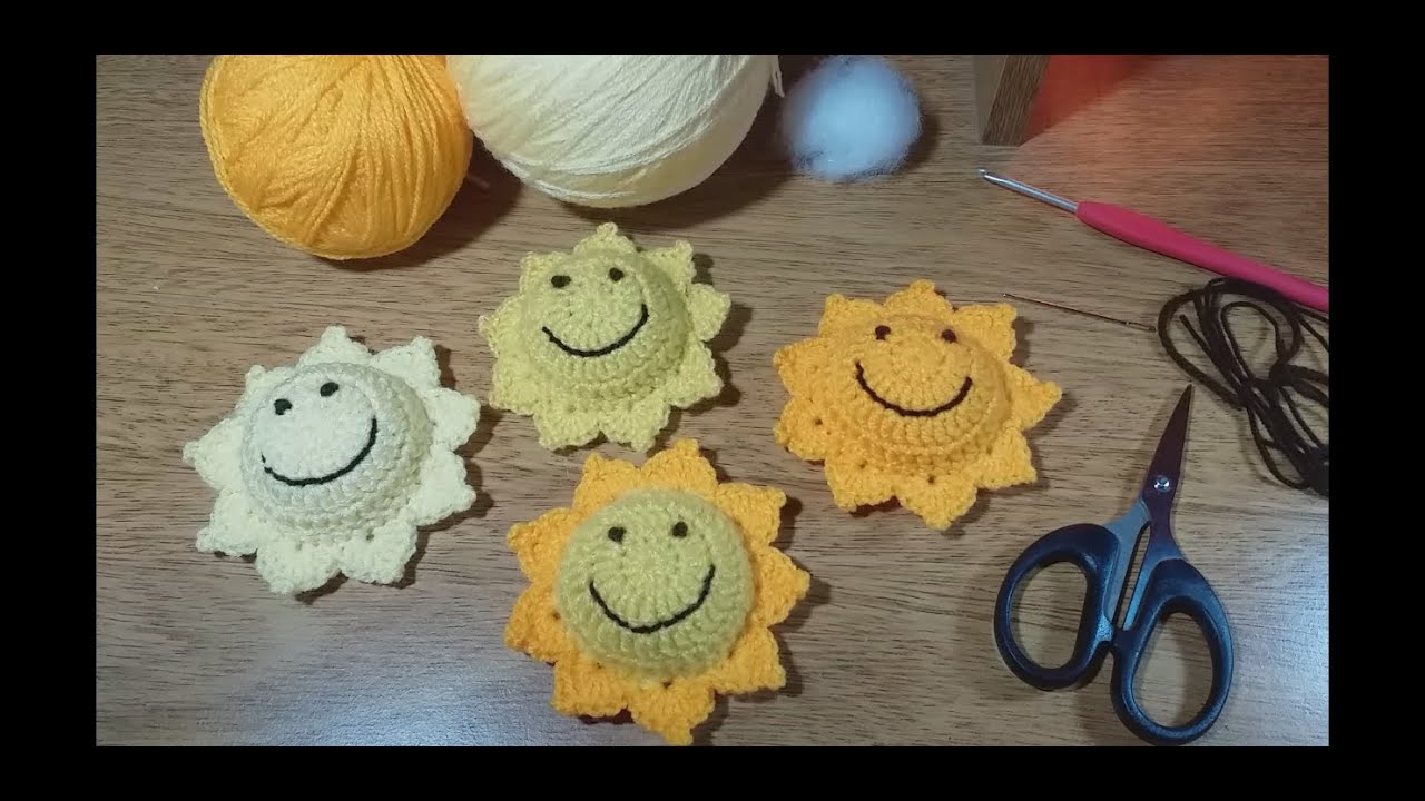 SOL TEJIDO A CROCHET - YouTube