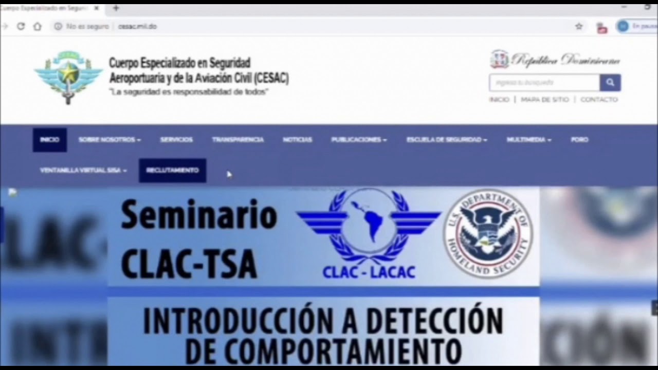 Bienvenidos a la Plataforma Digital de Reclutamiento del CESAC - YouTube