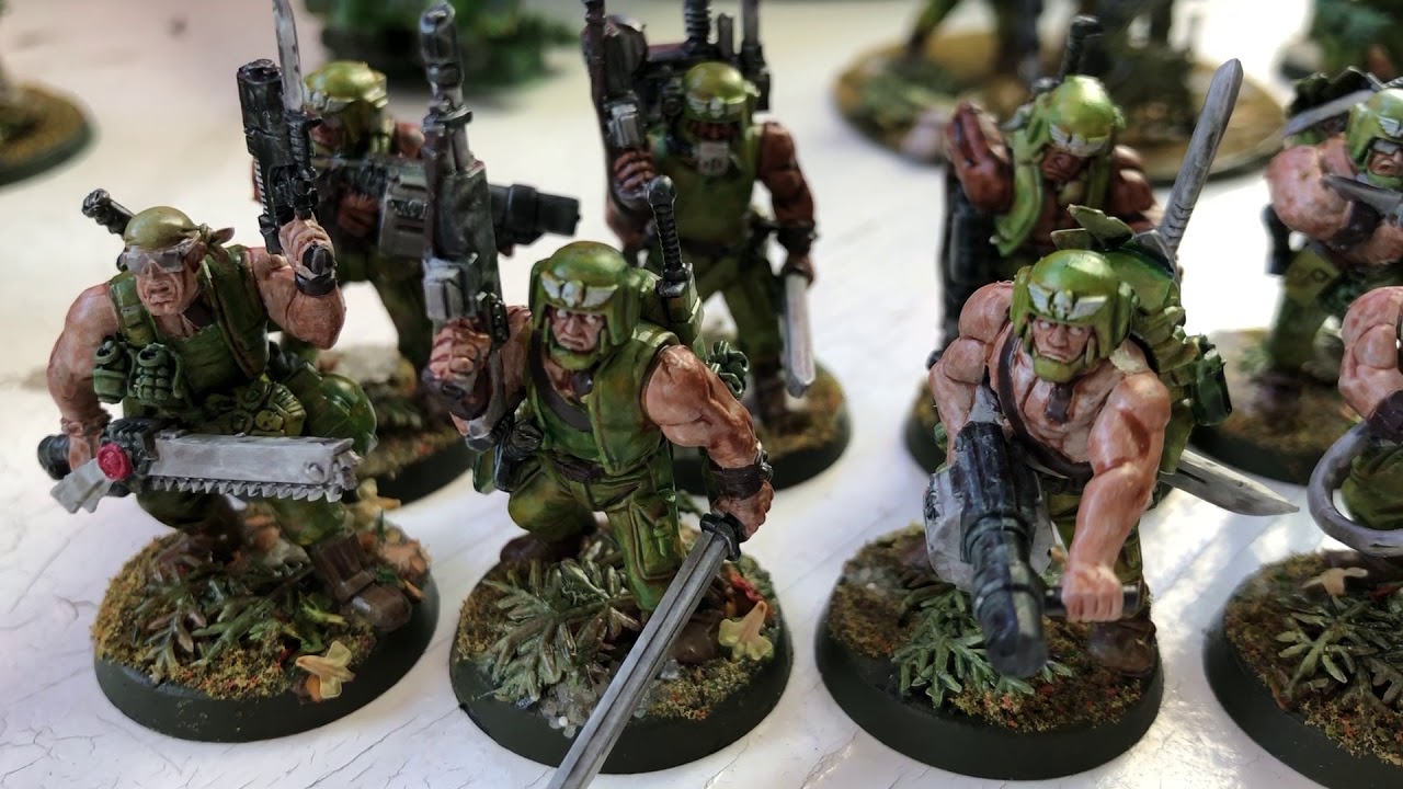 Catachan Platoon - YouTube