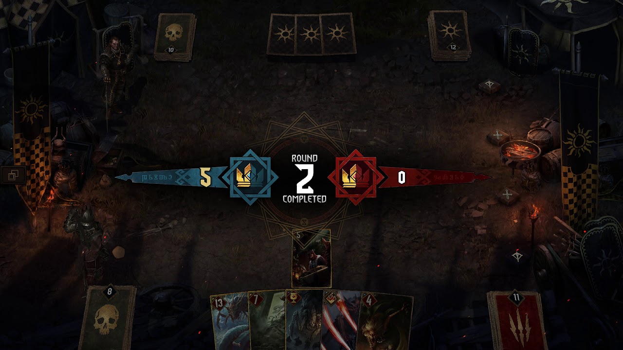 GWENT: The Witcher Card Game Monster Faction Gameplay - WIN Ranked Game ...
