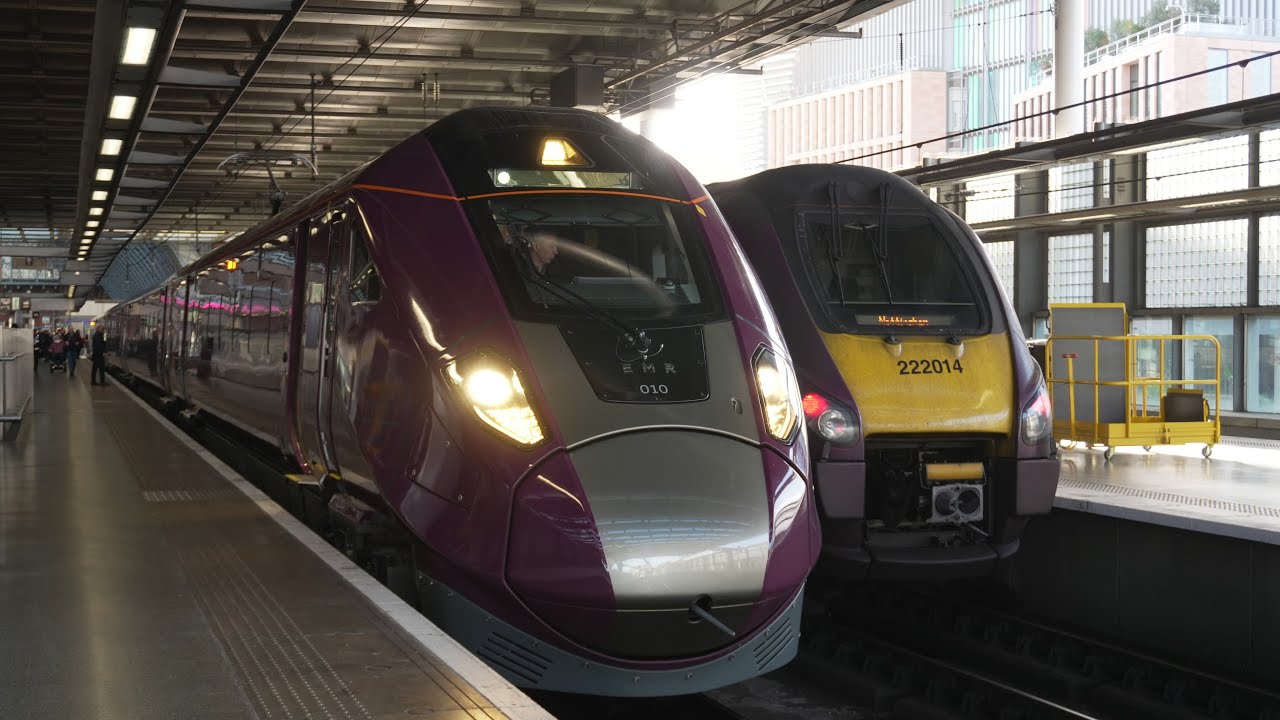 Class 810 enters service with EMR! | Highlights of St Pancras ...