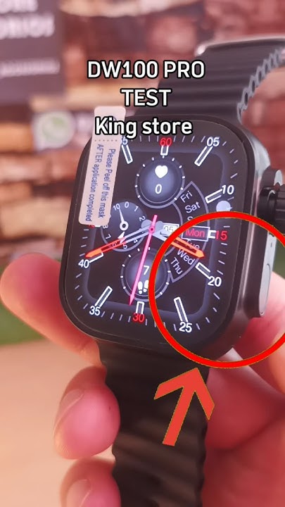 DW100 PRO SMARTWATCH #smartwatch #kingstore #dw100 #applewatch - YouTube