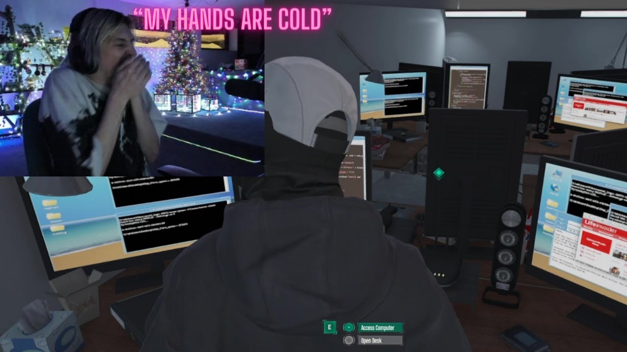 xQc fails to Hack 19 times in a row... - YouTube