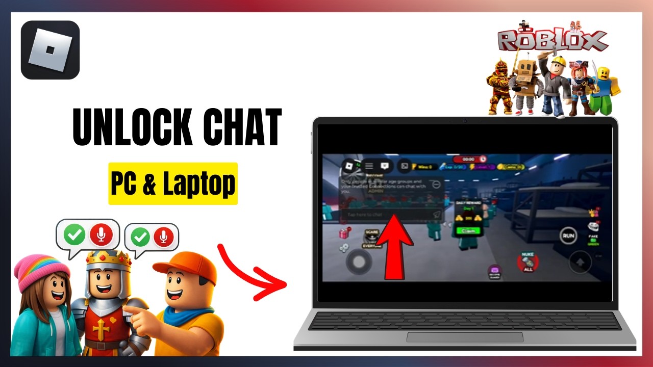 How To Unlock Chat In Roblox - Step By Step - YouTube