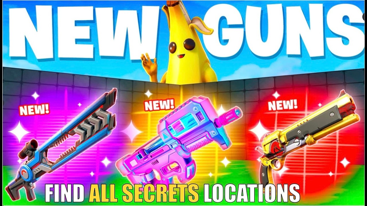 SUPER 1V1 FFA Ali-A MAP FORTNITE CREATIVE - ALL SECRETS LOCATIONS PART ...