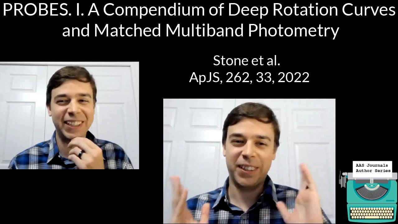 AAS Journal Author Series: Connor Stone on 2022ApJS..262...33S - YouTube