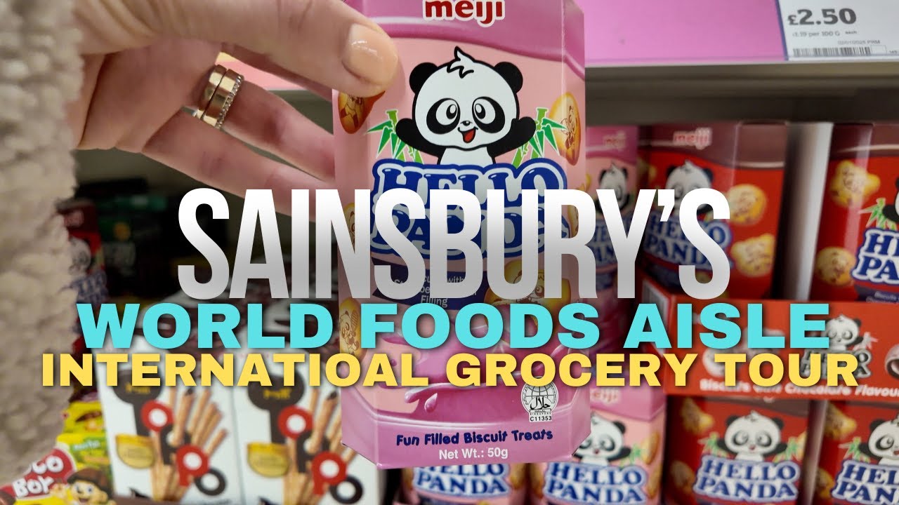 What’s in Sainsbury’s World Foods Aisle - International Grocery Tour ...