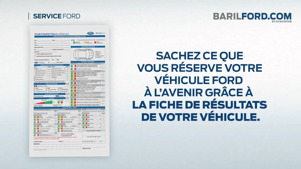 Service Ford _ Fiche de résultats - YouTube