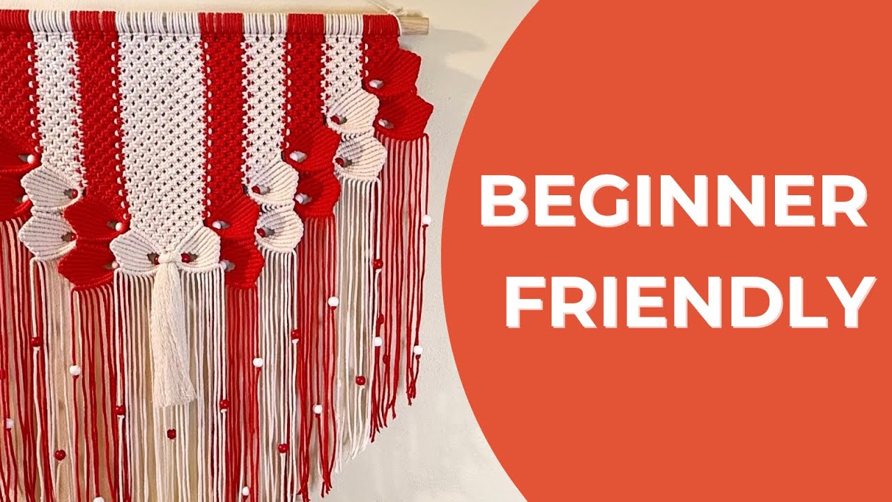 Boho Macrame Wall Hanging | Full Tutorial for Beginners - YouTube