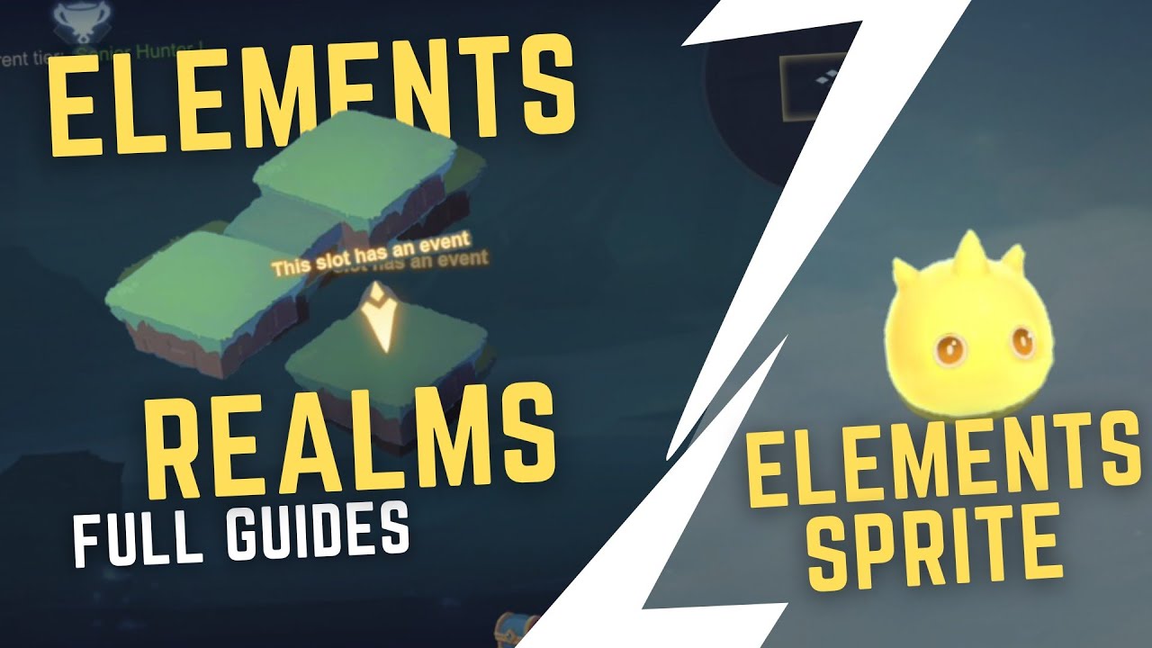 Elements Realm & Elements Sprites [Full Guides] - Cloud Song - YouTube