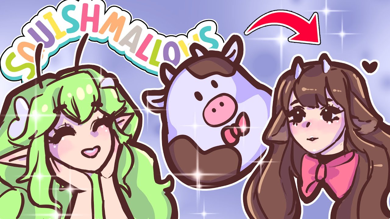 Squishmallows as Humans! #digitalart #squishmallows #fanart - YouTube