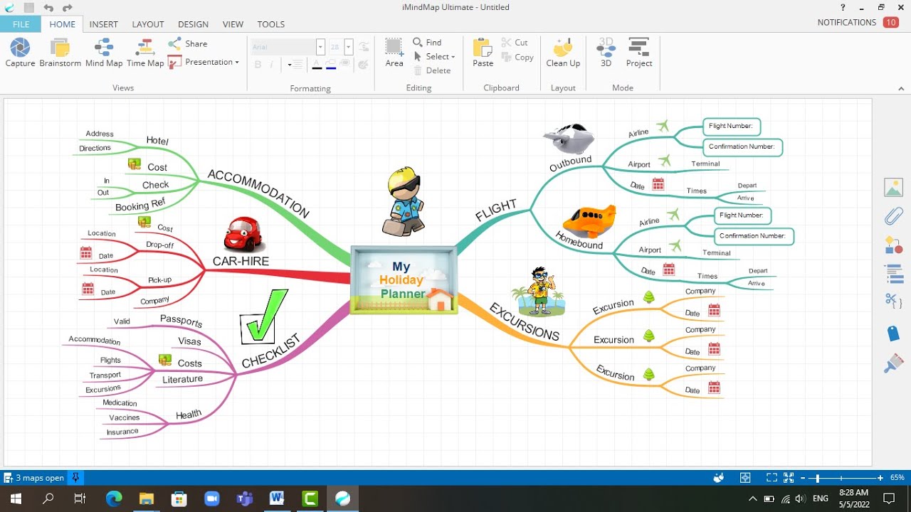 Hướng dẫn tải và cài đặt Phần mềm imindmap 10 vẽ sơ đồ tư duy - YouTube
