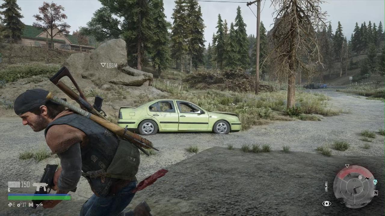 DAYS GONE Rogue Camp Infestation - YouTube