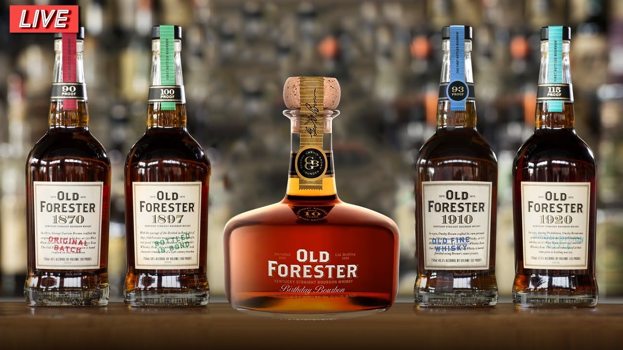 Old Forester Birthday Bourbon & Whiskey Row Series - YouTube