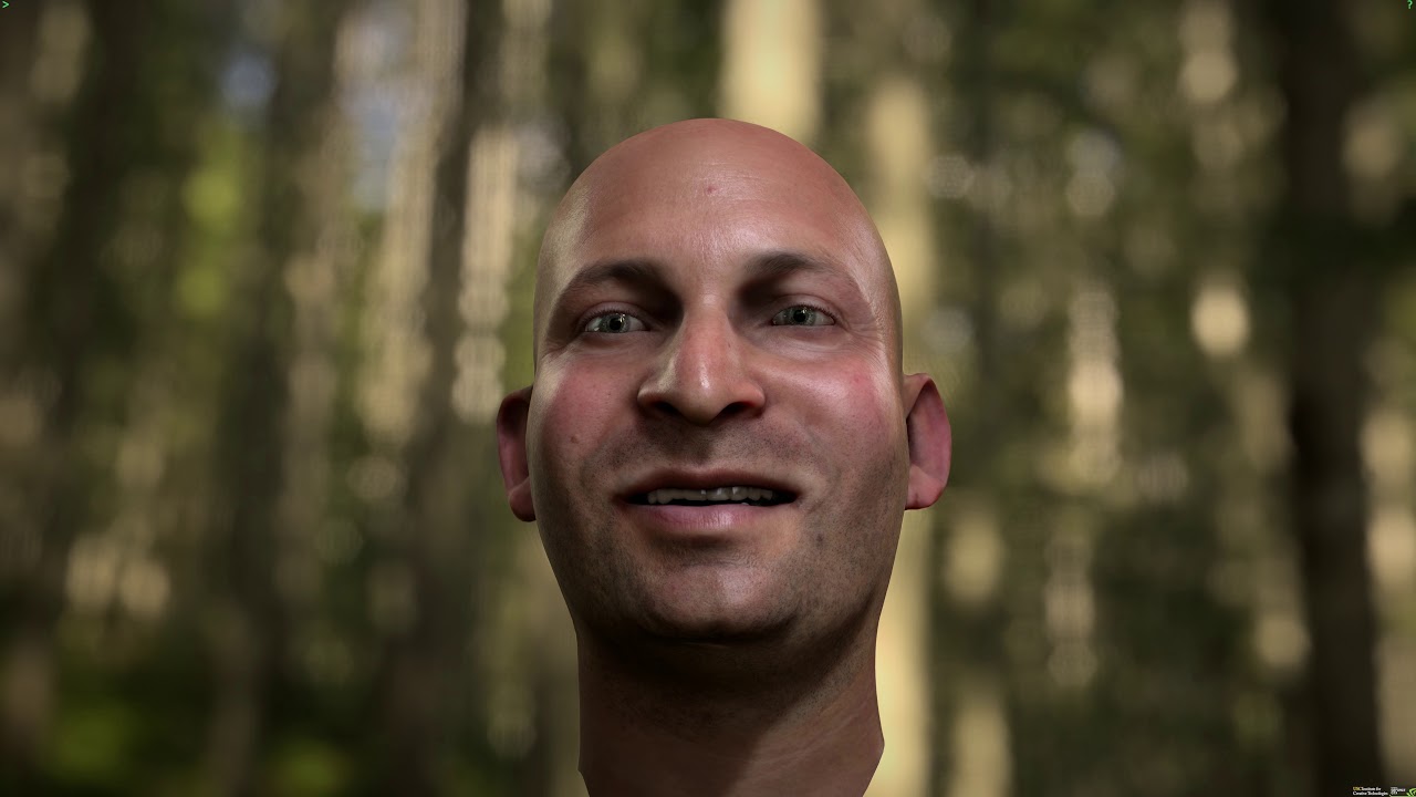 Geforce Gameworks Realistic Face In 8K UHD - YouTube