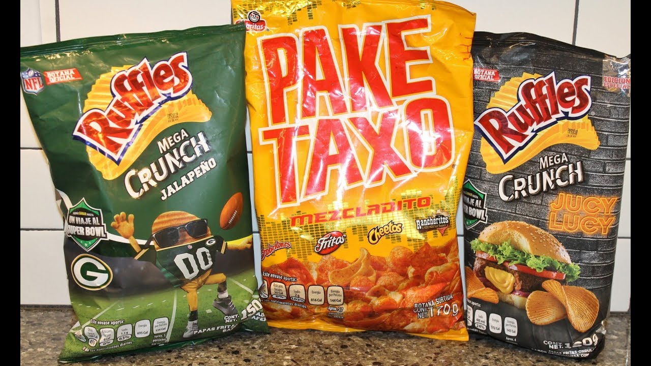 Ruffles Mega Crunch Jalapeno & Jucy Lucy and Pake Taxo Sabritones ...