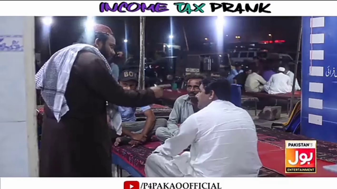Income Tax Prank By Nadir Ali In P4 Pakao Official New Best Prank - YouTube
