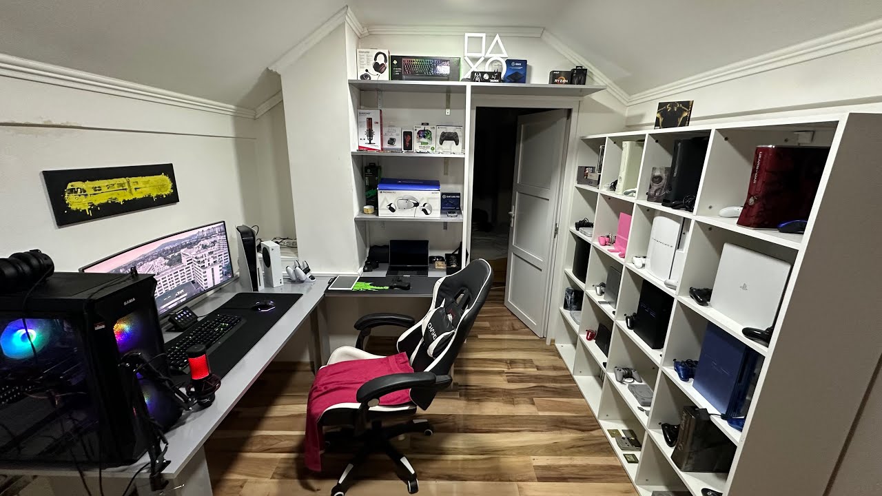 GAMING SETUP I TOUR SOBE ZA GAMING - YouTube