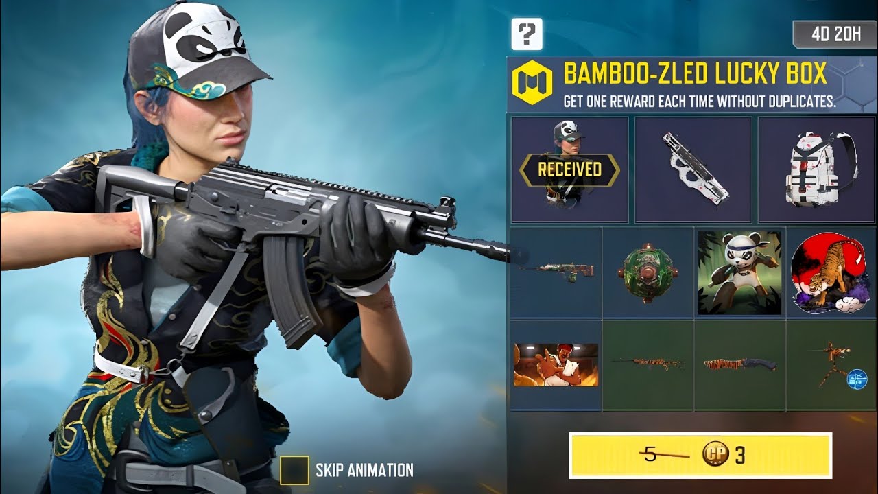 Bamboo Zled Lucky Box CODM | Got in 5 CP Misty Briarton SKIN in COD ...