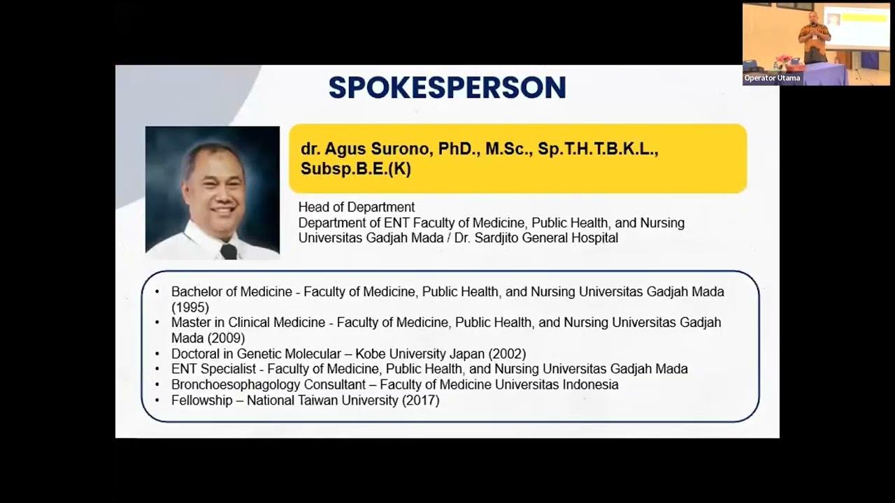Seminar Diagnostic Apporach On Pediatric Upper Airway 9 September 2023 Youtube