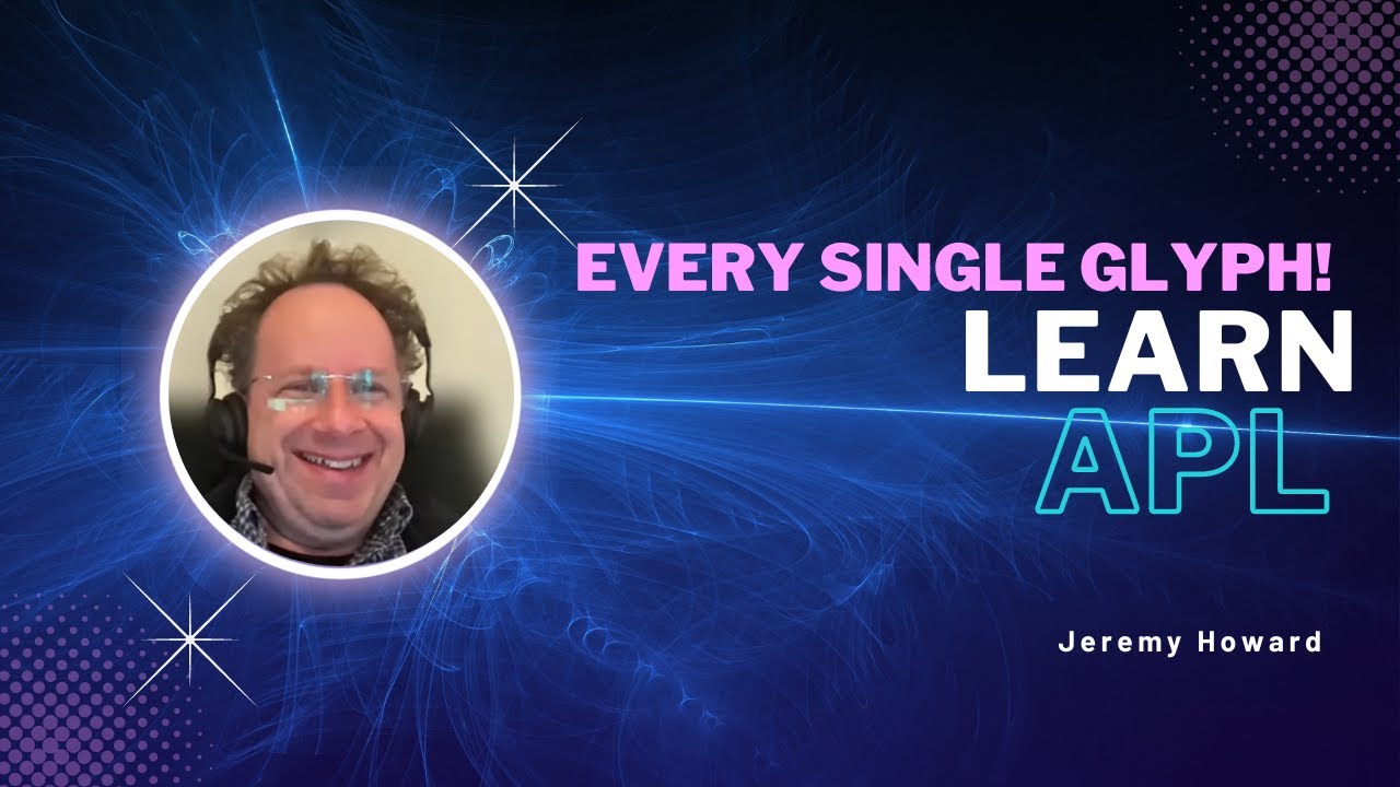 fast.ai APL study session 1 - YouTube