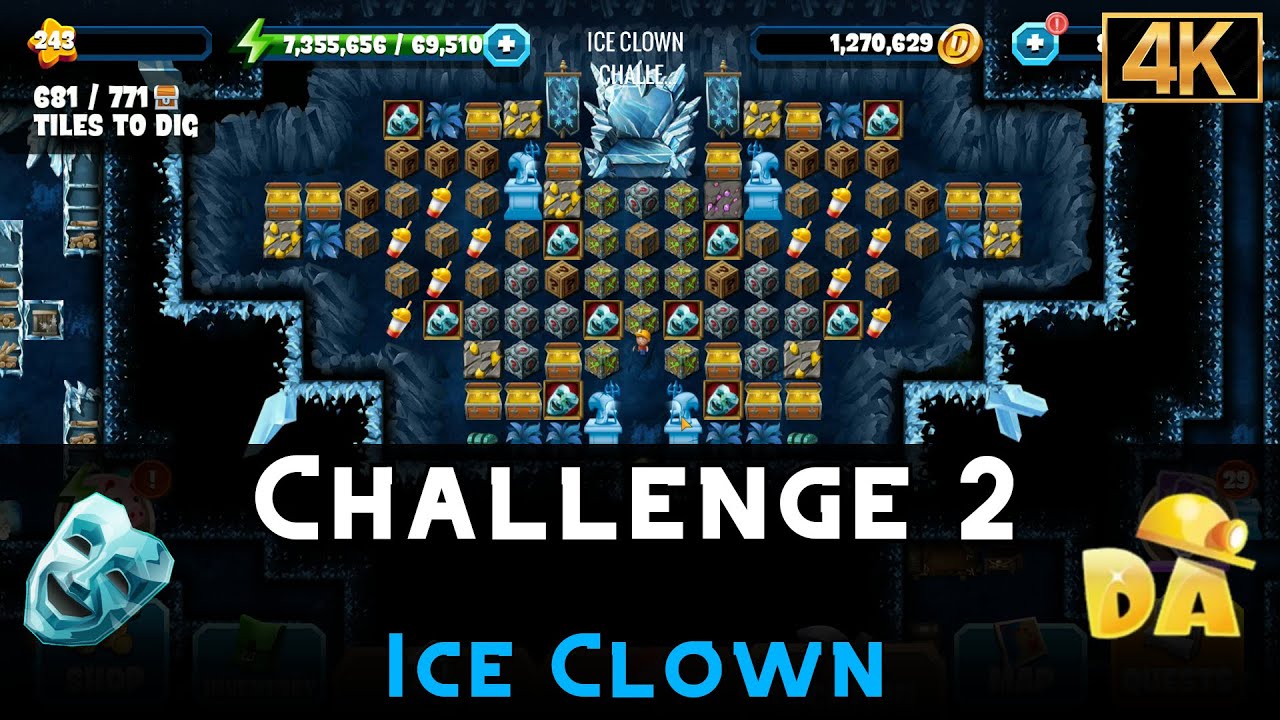 Ice Clown Challenge 2 | Ice Clown #6 | Diggy's Adventure - YouTube