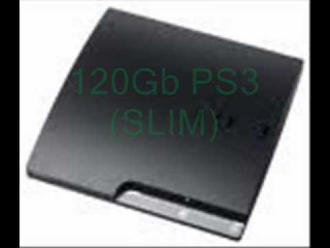 Types of Playstation 3 Consoles (40-250GB) - YouTube