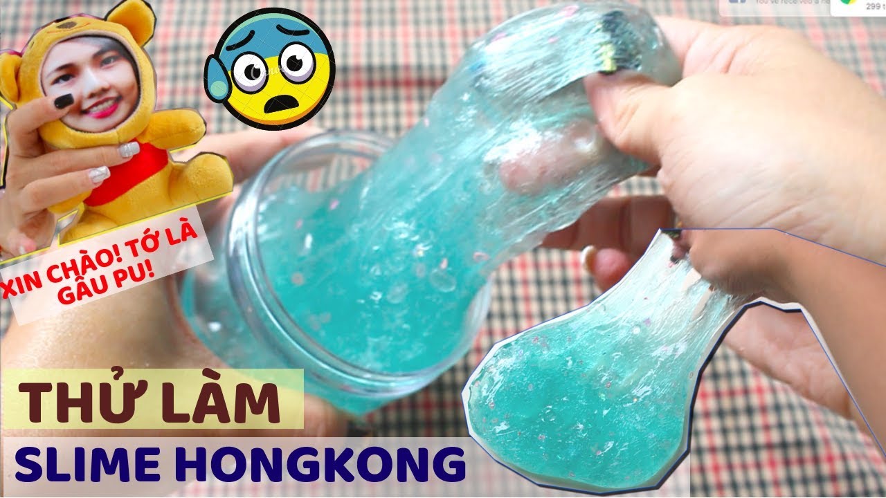 Thử Làm SLIME HONGKONG! Bộ kit SLIME trong có thể thành công? - YouTube