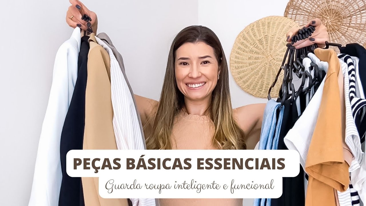 GUARDA ROUPA INTELIGENTE E FUNCIONAL - peças essenciais - YouTube