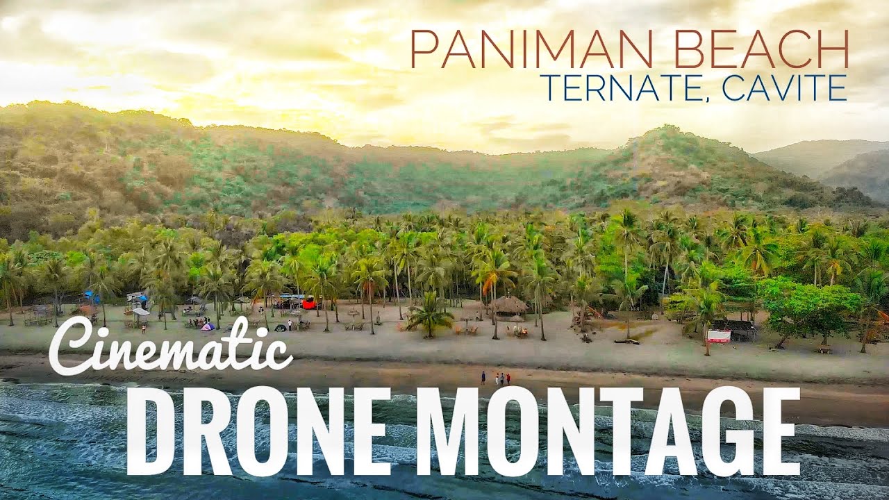 PANIMAN BEACH | Ternate, Cavite (Drone Montage) - YouTube