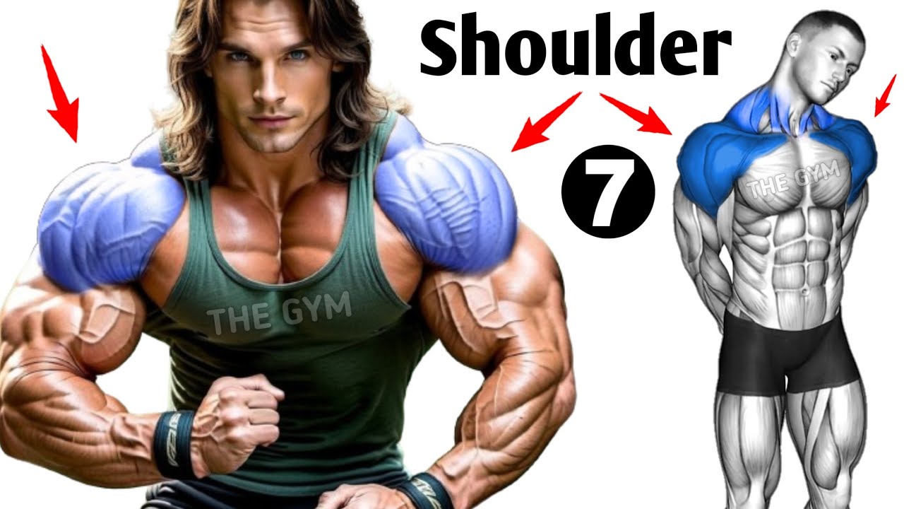 7 Exercises for Bigger Shoulder And Traps - YouTube