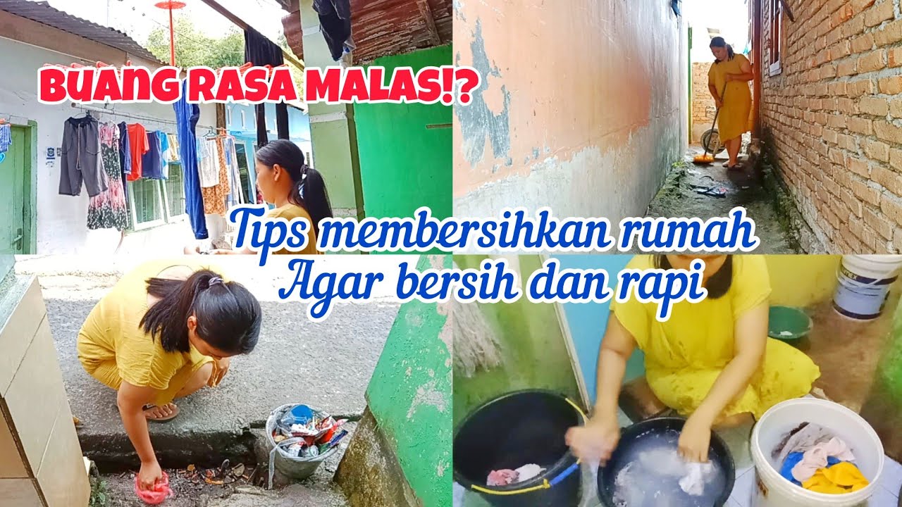 BUANG RASA MALAS⁉️ Tips Membersihkan Rumah Agar Bersih dan Rapi - YouTube