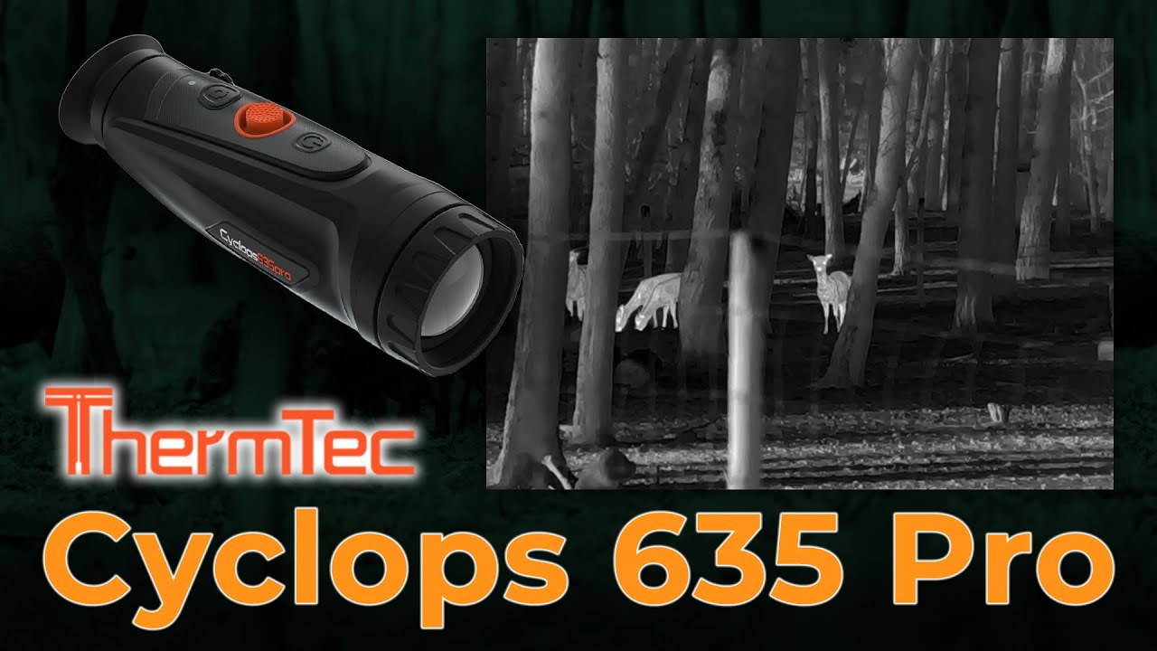 ThermTec Cyclops 635 Pro - Wärmebildkamera - YouTube