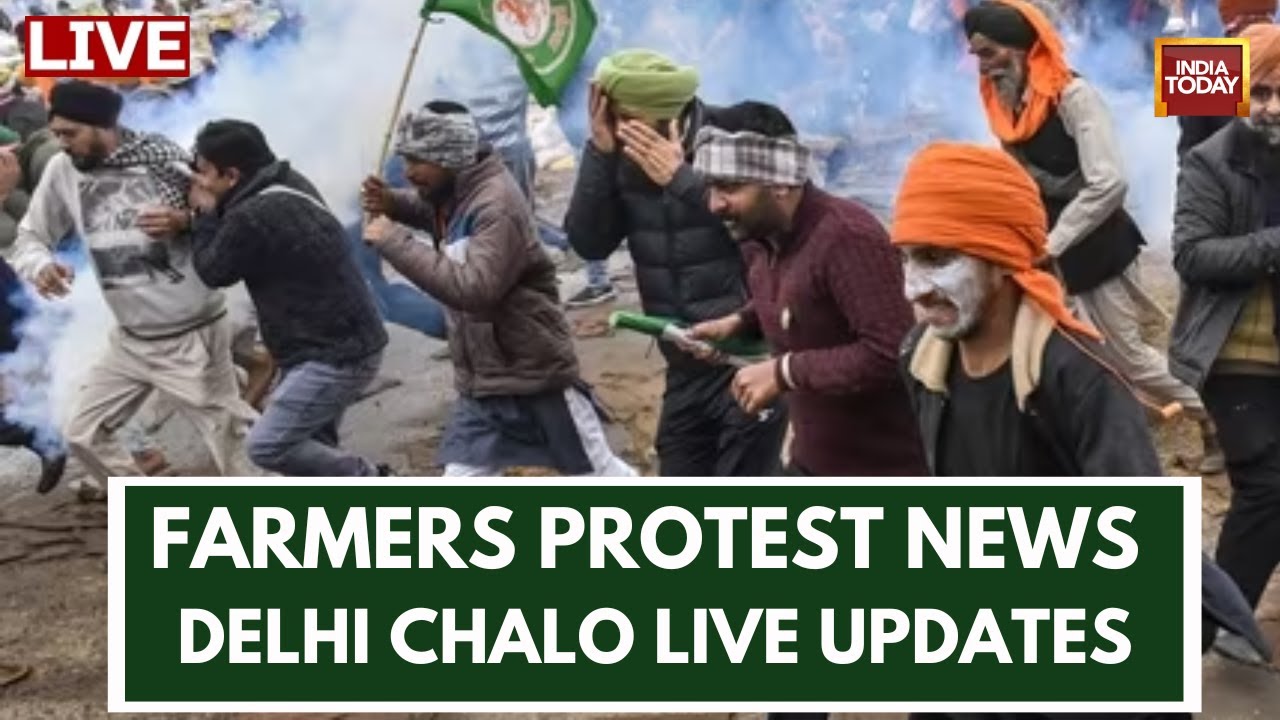 Farmer Protest LIVE News Update: 'Chalo Delhi' March | Farmers Tear ...