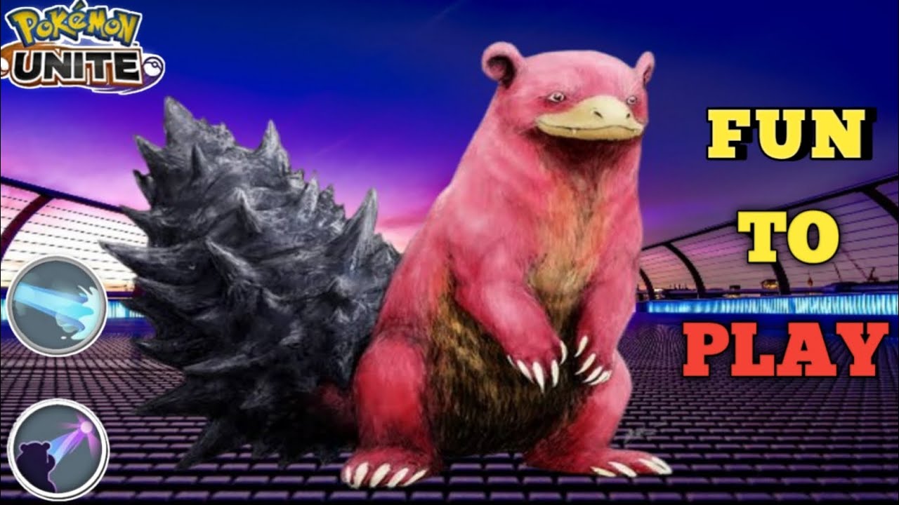 SCALD SLOWBRO IS FUN TO PLAY || POKEMON UNITE SLOWBRO GAMEPLAY #pokemon ...