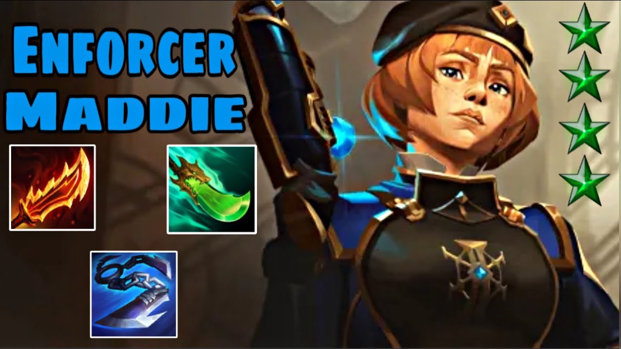 4 Star Enforcer Maddie is Good! // TFT Set 13 PBE - YouTube