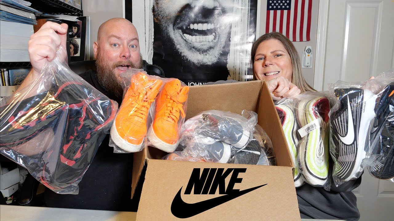 I bought a GIANT Nike Return Mystery Box + JORDAN & More? - YouTube