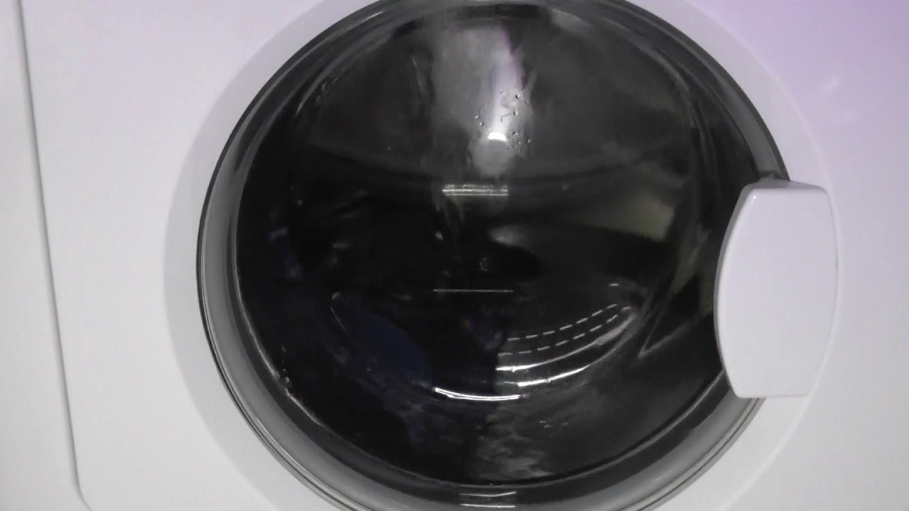 Hotpoint BHWM 129 Integrated Washer, Lingerie Cycle - YouTube