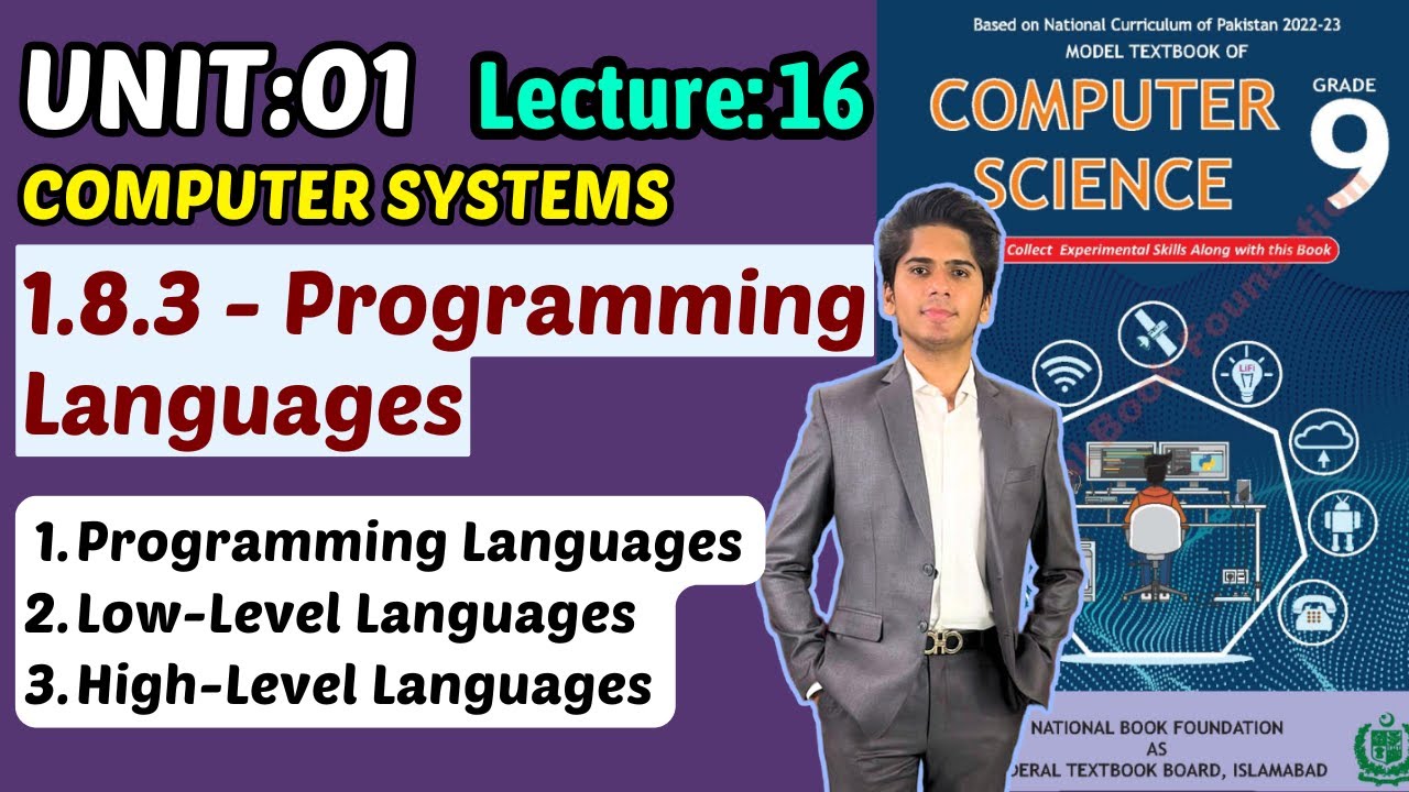 Programming Languages | Unit:01 Computer Systems | Class 9 Computer ...