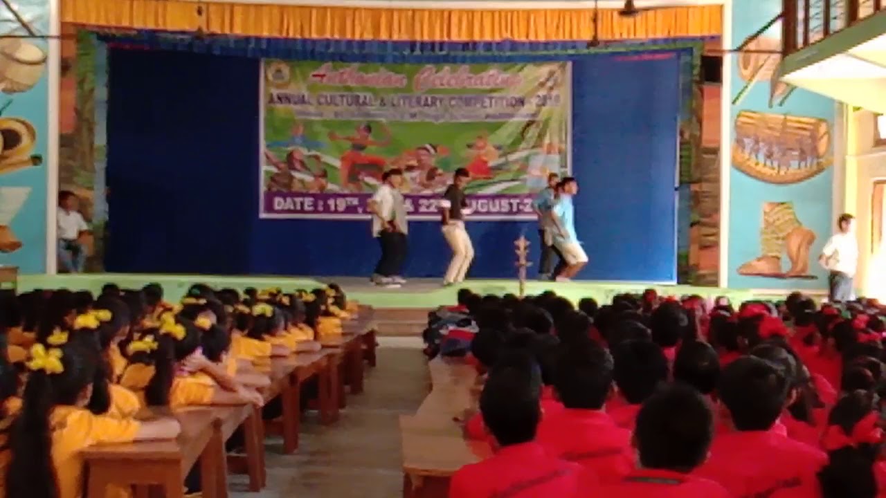 St. Anthony's School || Red House (Boys) Group Dance || Gossaigaon ...